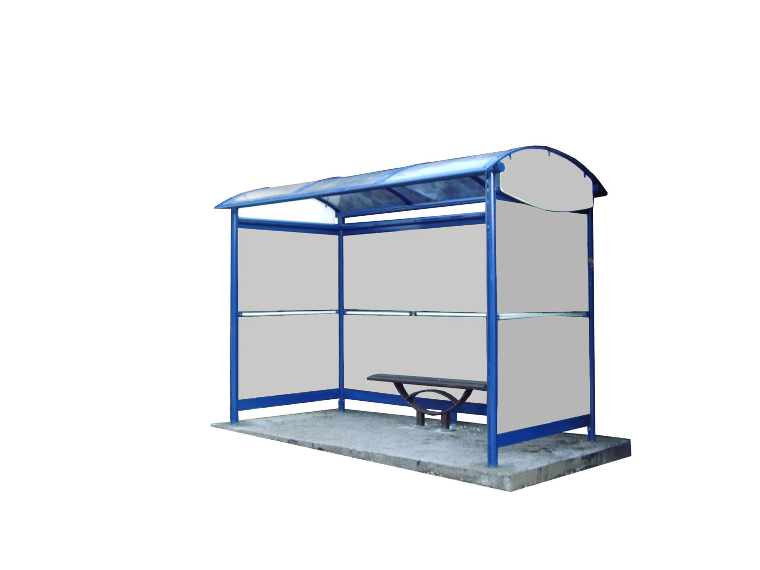 Abris bus aluminium et verre - Varoform Signalétique | Vitrines ...